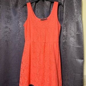 Metaphor | Dresses | Coralpink Lace Metaphor Dress | Poshmark